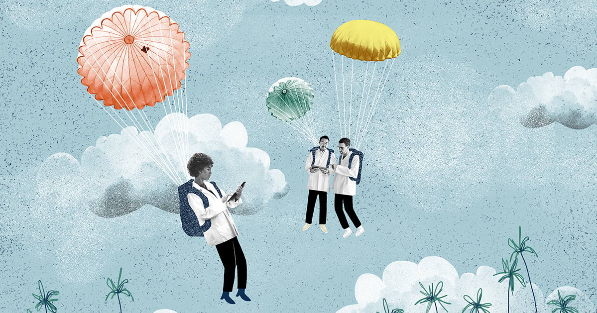 Animation Parachute AXIS Skydiving App Skydivemag